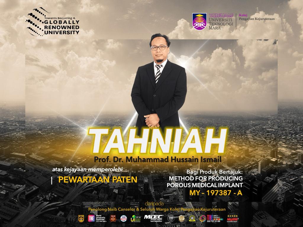 Welcome to Official Website of Faculty of Mechanical Engineering UiTM